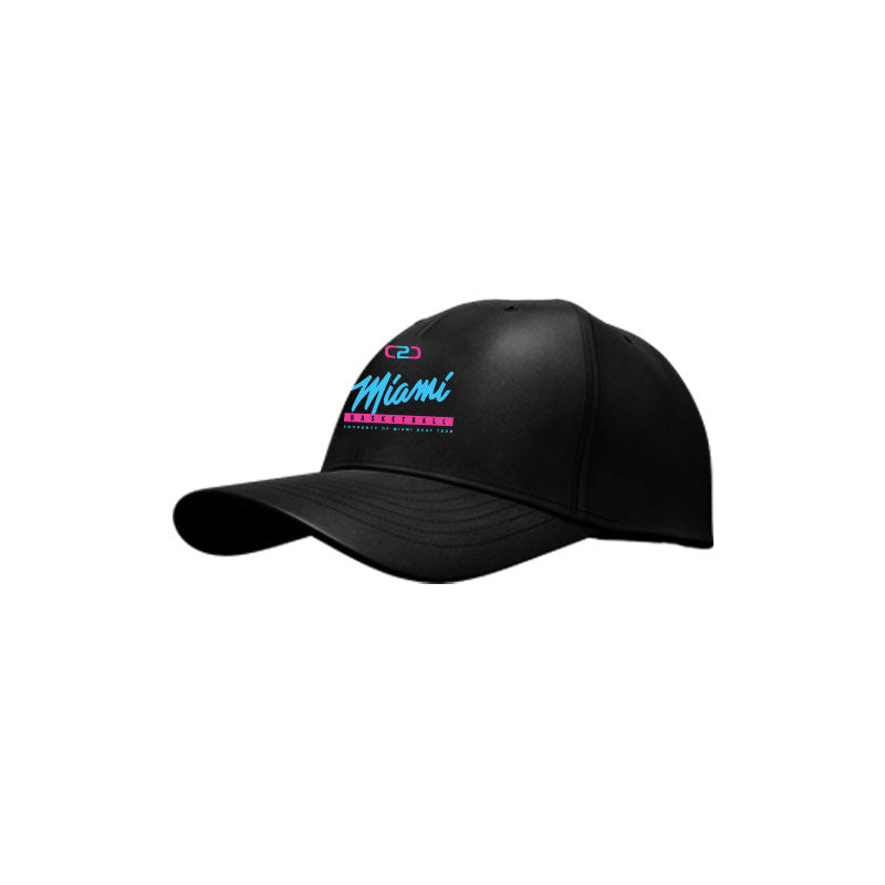 Miami Caps (Black / White) – Coast 2 Coast Sports